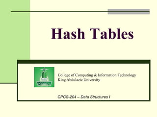 hash_tables | PPT