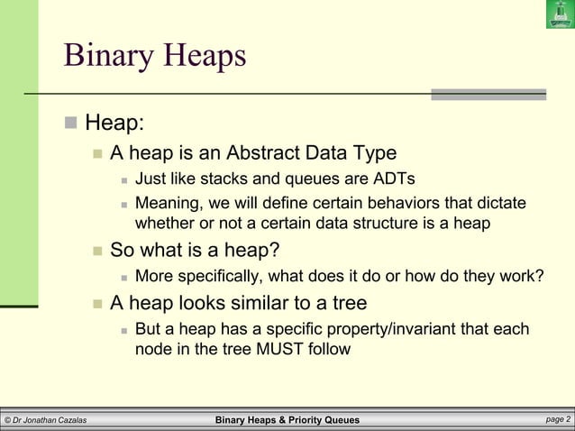 heaps | PPT