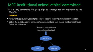 CPCSEA Guidelines | PPTX