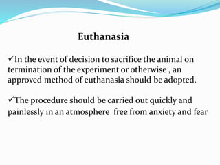 CPCSEA Guidelines ( Animal | PPTX