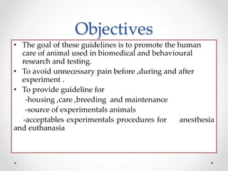 CPCSEA GUIDELINE | PPTX