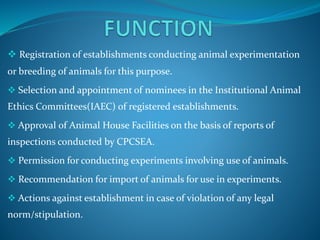 CPCSEA GUIDELINE .pptx