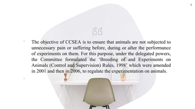 CPCSEA guidelines.pptx | Veterinary Medicine | Pets