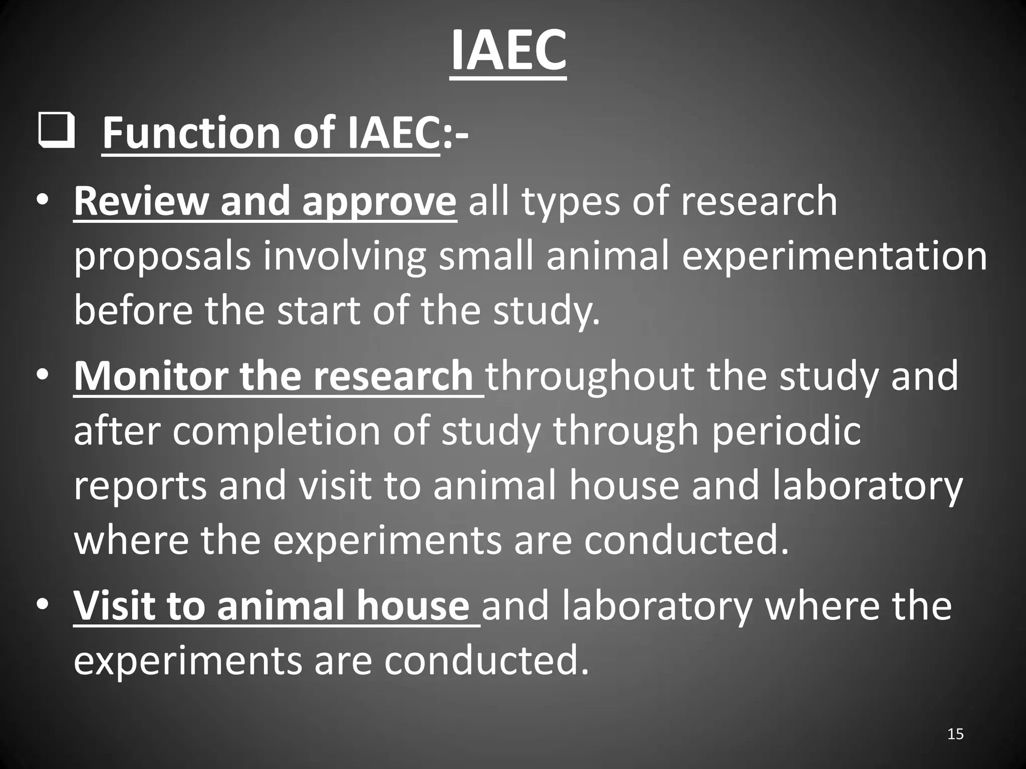 CPCSEA Guidelines | PDF