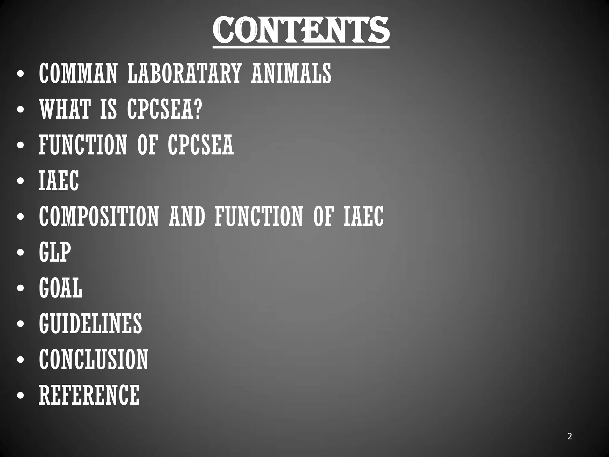 CPCSEA Guidelines | PDF