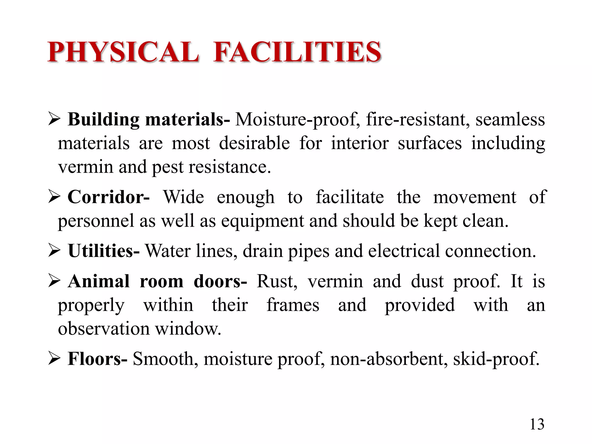 CPCSEA guidelines for lab animal facility | PPTX