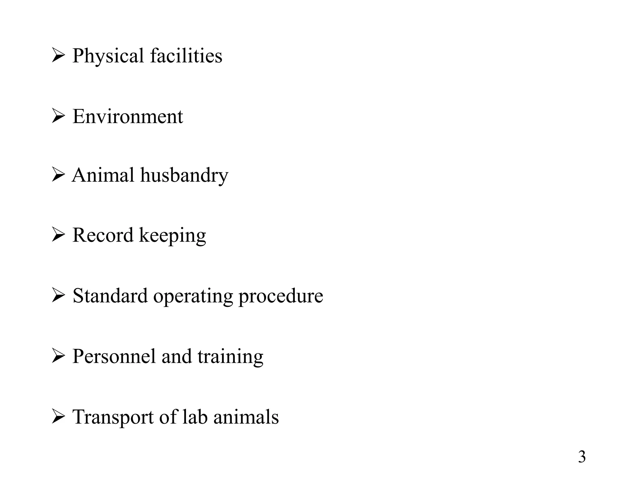 CPCSEA guidelines for lab animal facility | PPTX