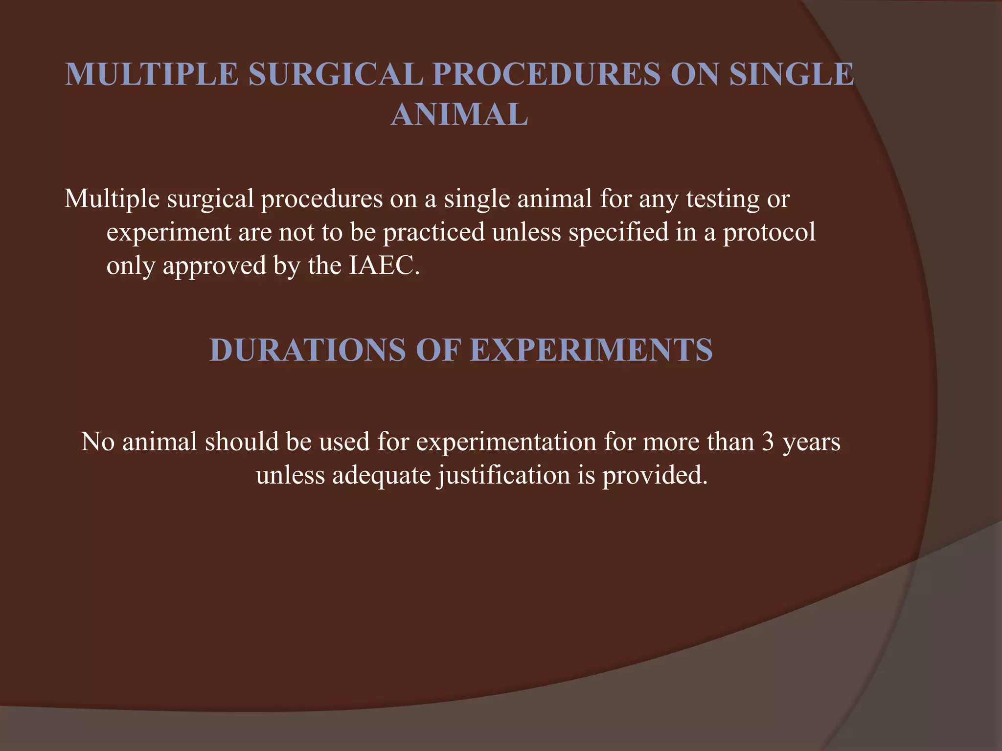 Cpcsea guidelines for laboratory animal facility | PPTX