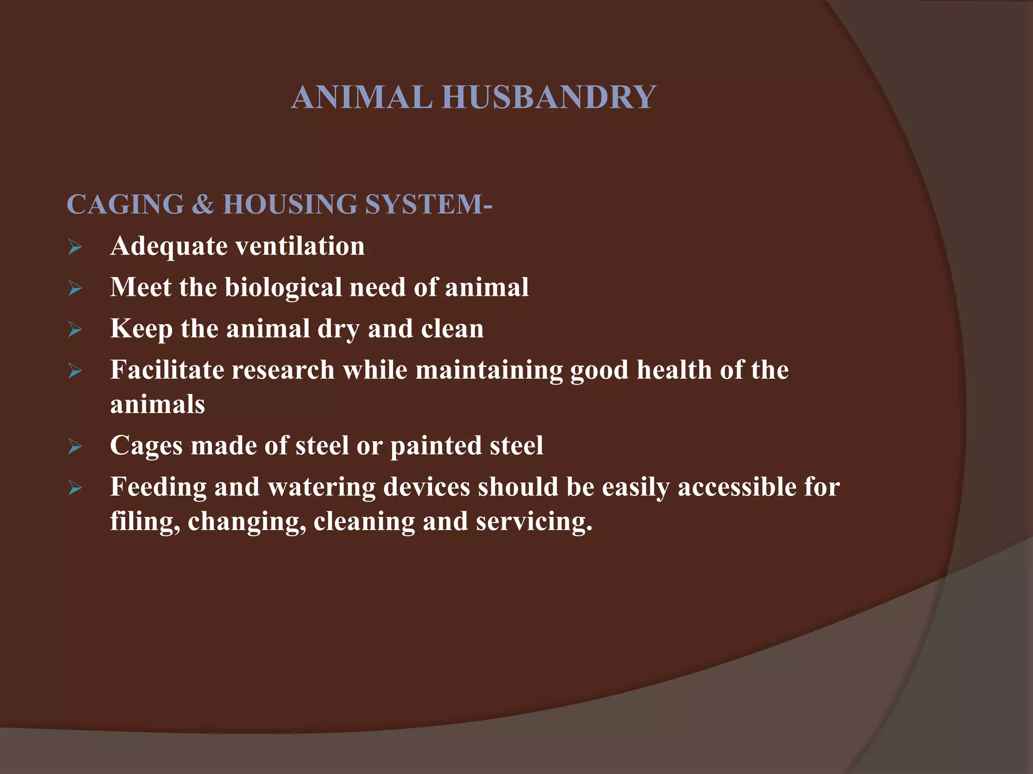 Cpcsea guidelines for laboratory animal facility | PPTX