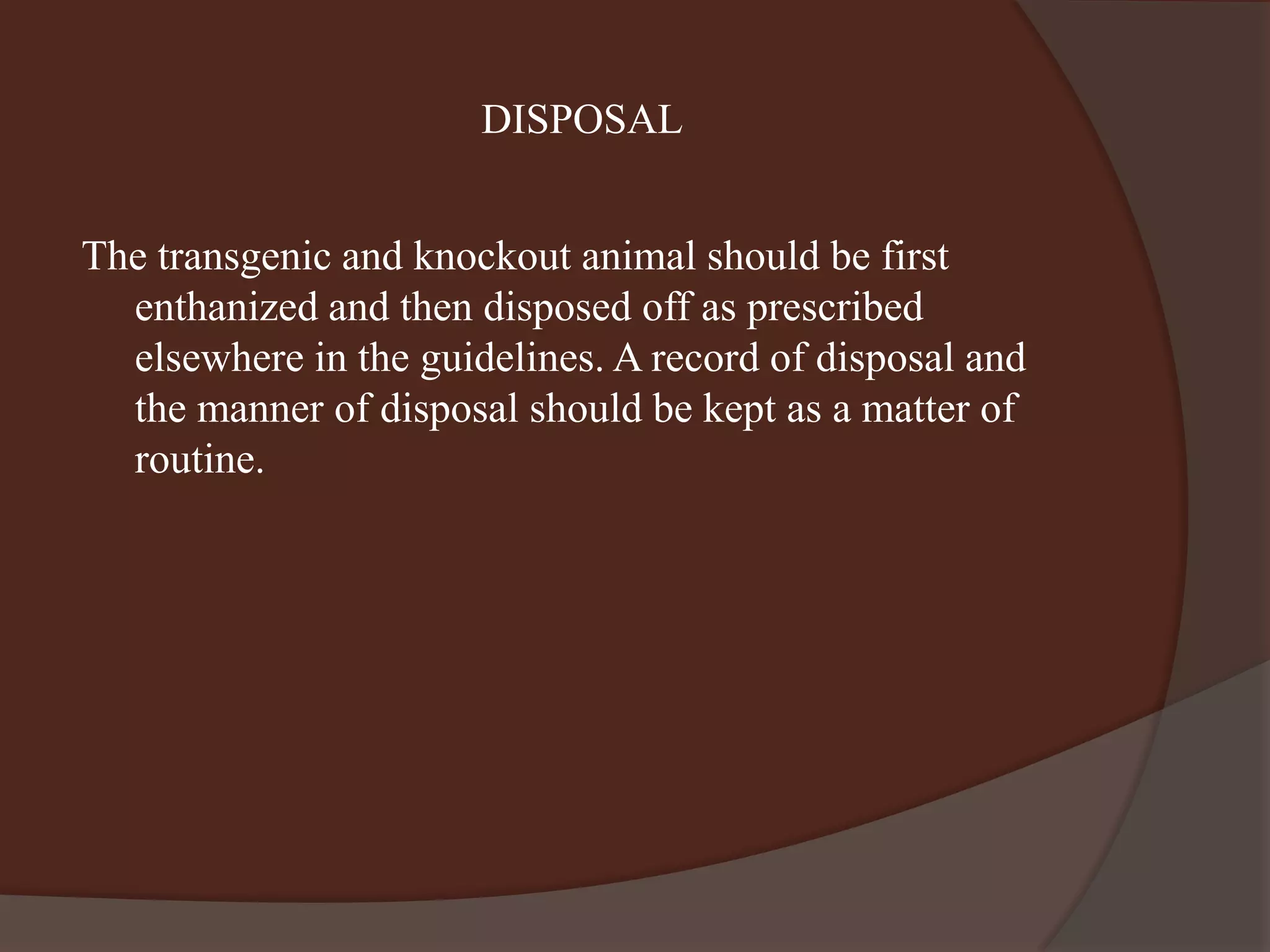 Cpcsea guidelines for laboratory animal facility | PPTX