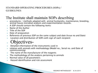 cpcsea guidelines for laboratory animal facility-pptx | PPTX