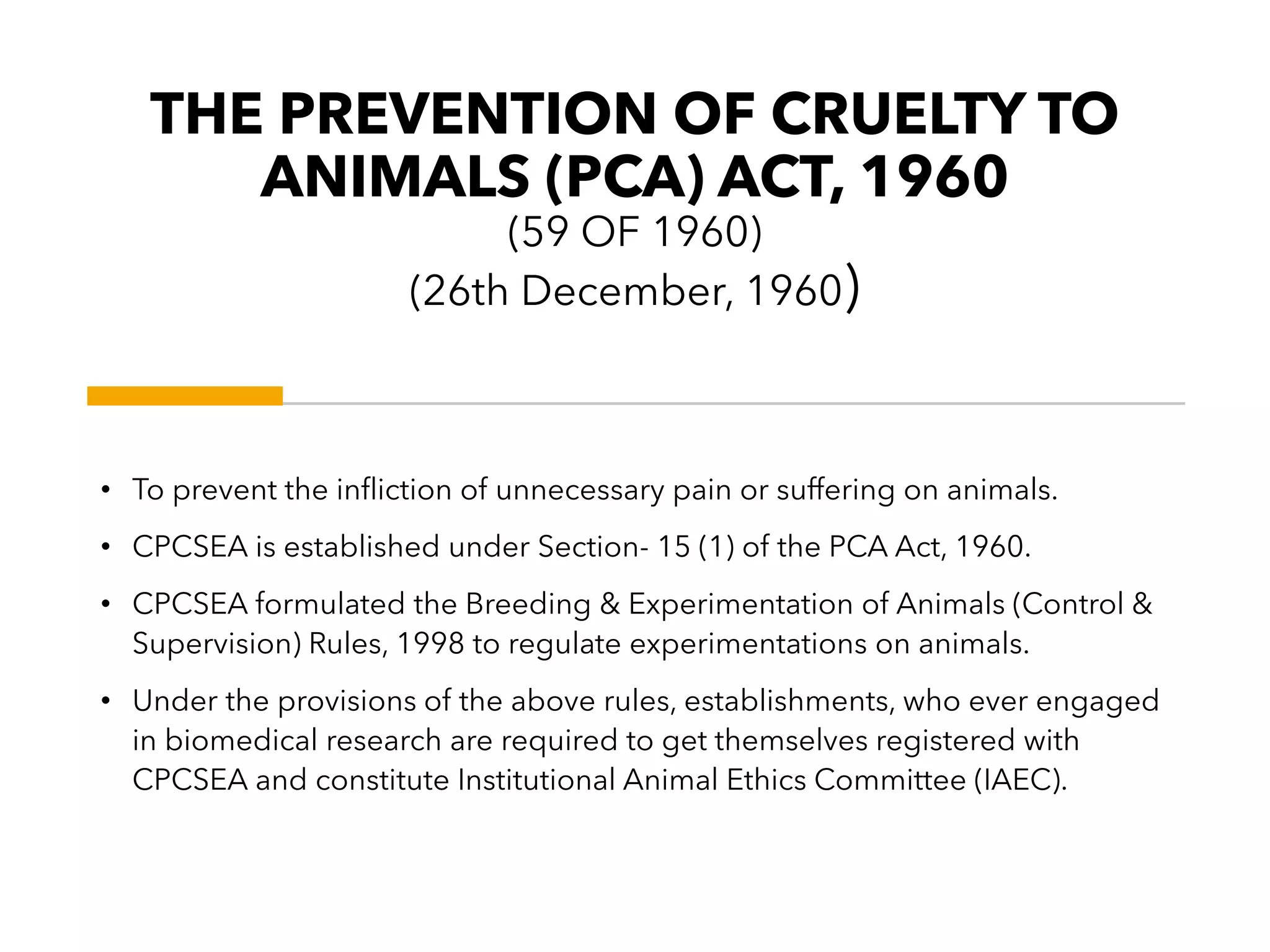 CPCSEA guidelines for laboratory animal facility | PDF