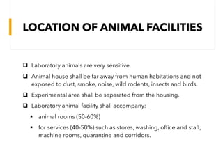 CPCSEA guidelines for laboratory animal facility | PDF