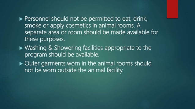CPCSEA Guidelines for laboratory animal facility | PPTX