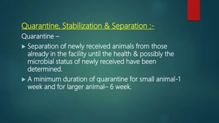 CPCSEA Guidelines for laboratory animal facility | PPTX