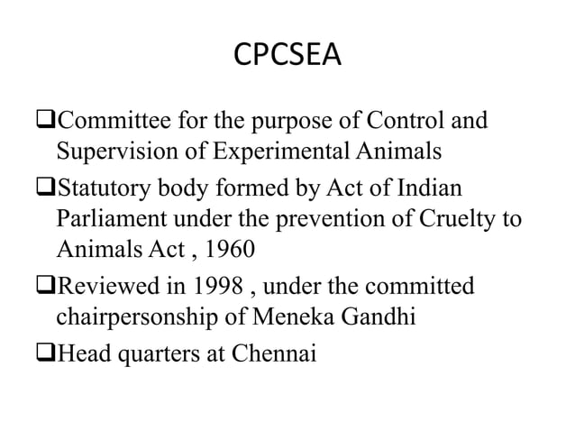 CPCSEA guidelines for laboratory animal facility.pptx