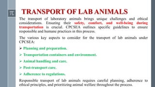 Research Methodology (M. Pharm, IIIrd Sem.)_UNIT_IV_CPCSEA Guidelines ...