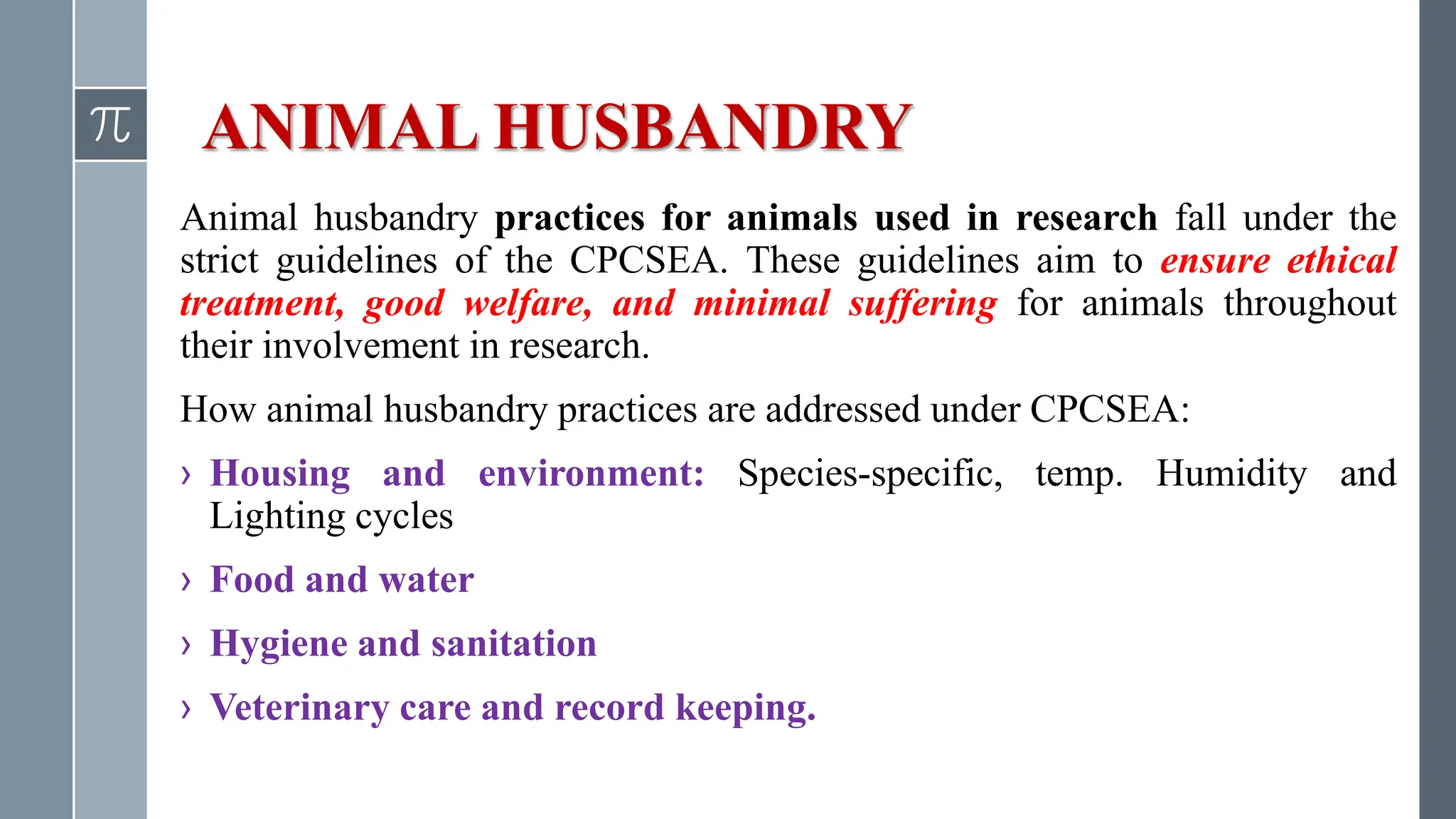 Research Methodology (M. Pharm, IIIrd Sem.)_UNIT_IV_CPCSEA Guidelines ...