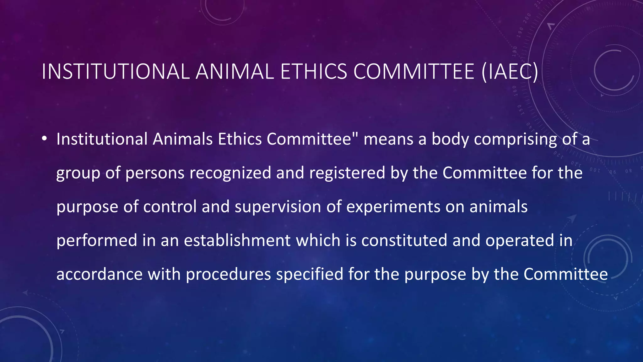 CCSEA guidelines of experiment on animals.pptx