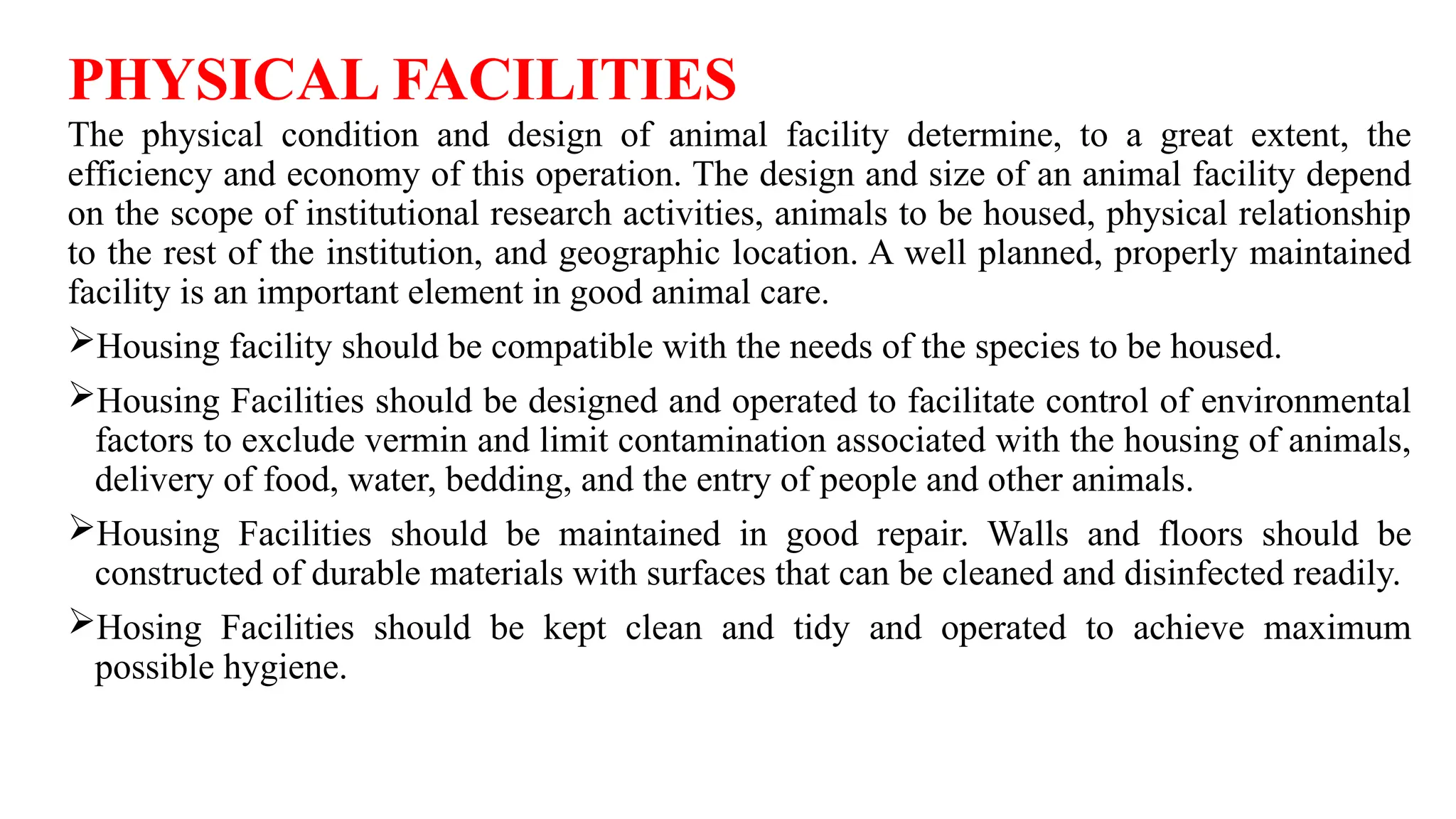 CPCSEA Guide Animal Husbandry, Animal House, Animal Handling.pptx