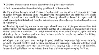 CPCSEA Guide Animal Husbandry, Animal House, Animal Handling.pptx