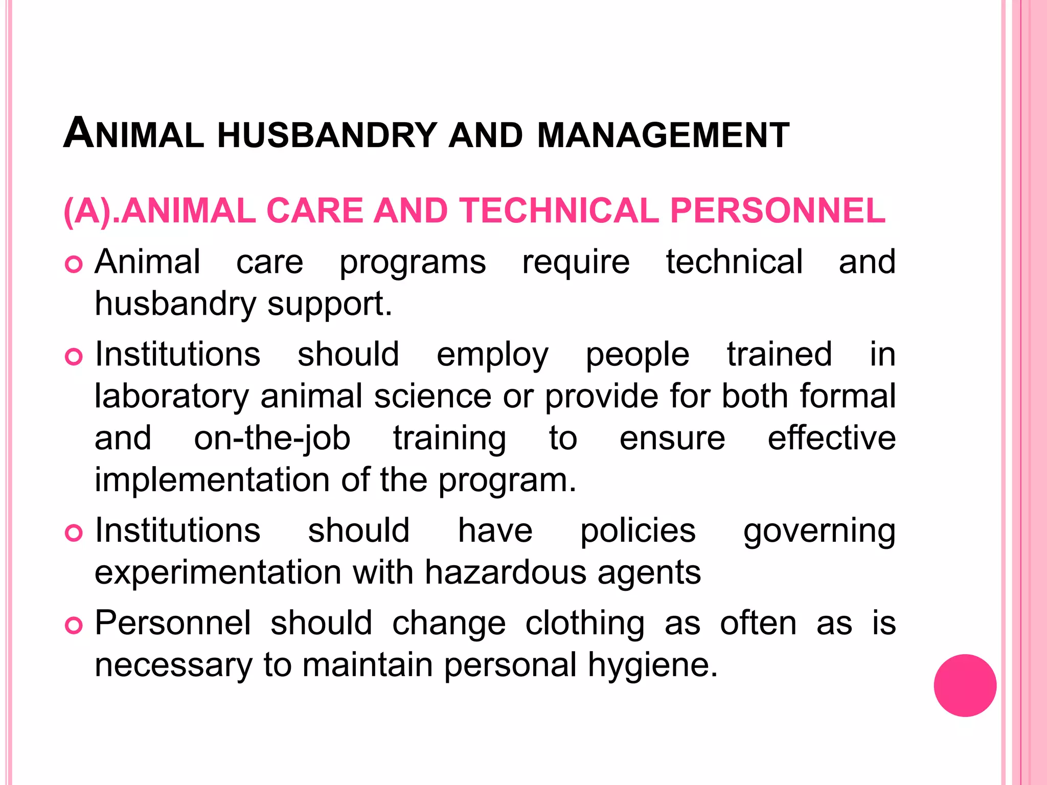 CPCSEA guidelines ppt | PPTX