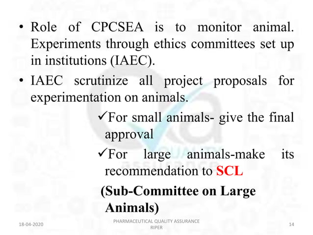 Cpcsea ppt | PPTX