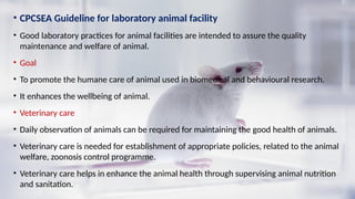 CPCSEA PPT.pptx Its cover with the guideline for the handling of ...