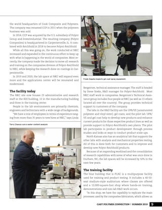 Polynt's NKC site: Where testing/training and grey matter stimulation ...