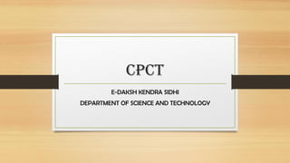 CPCT TUTORIAL | PPT