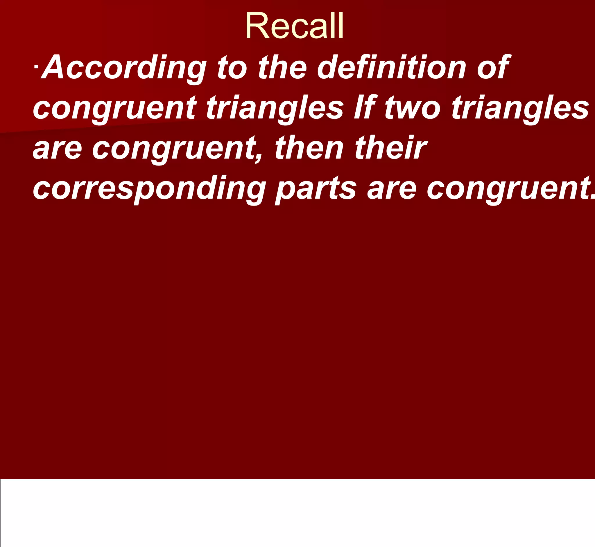 Cpctc geometry | PPTX