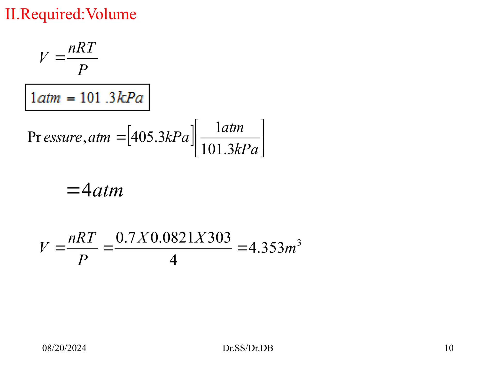 Chemical process calculation in petroleum engineering | PPTX