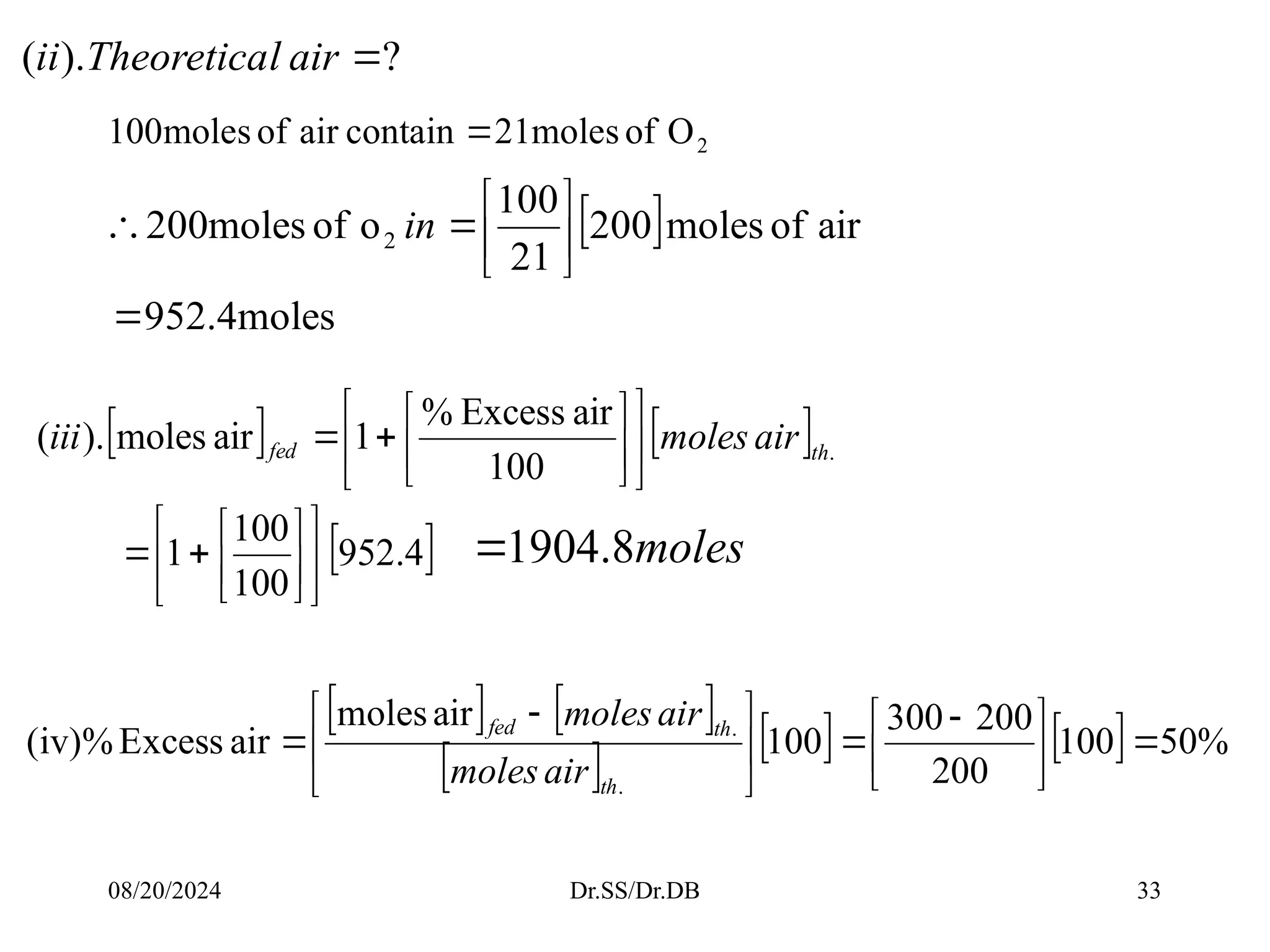Chemical process calculation in petroleum engineering | PPTX
