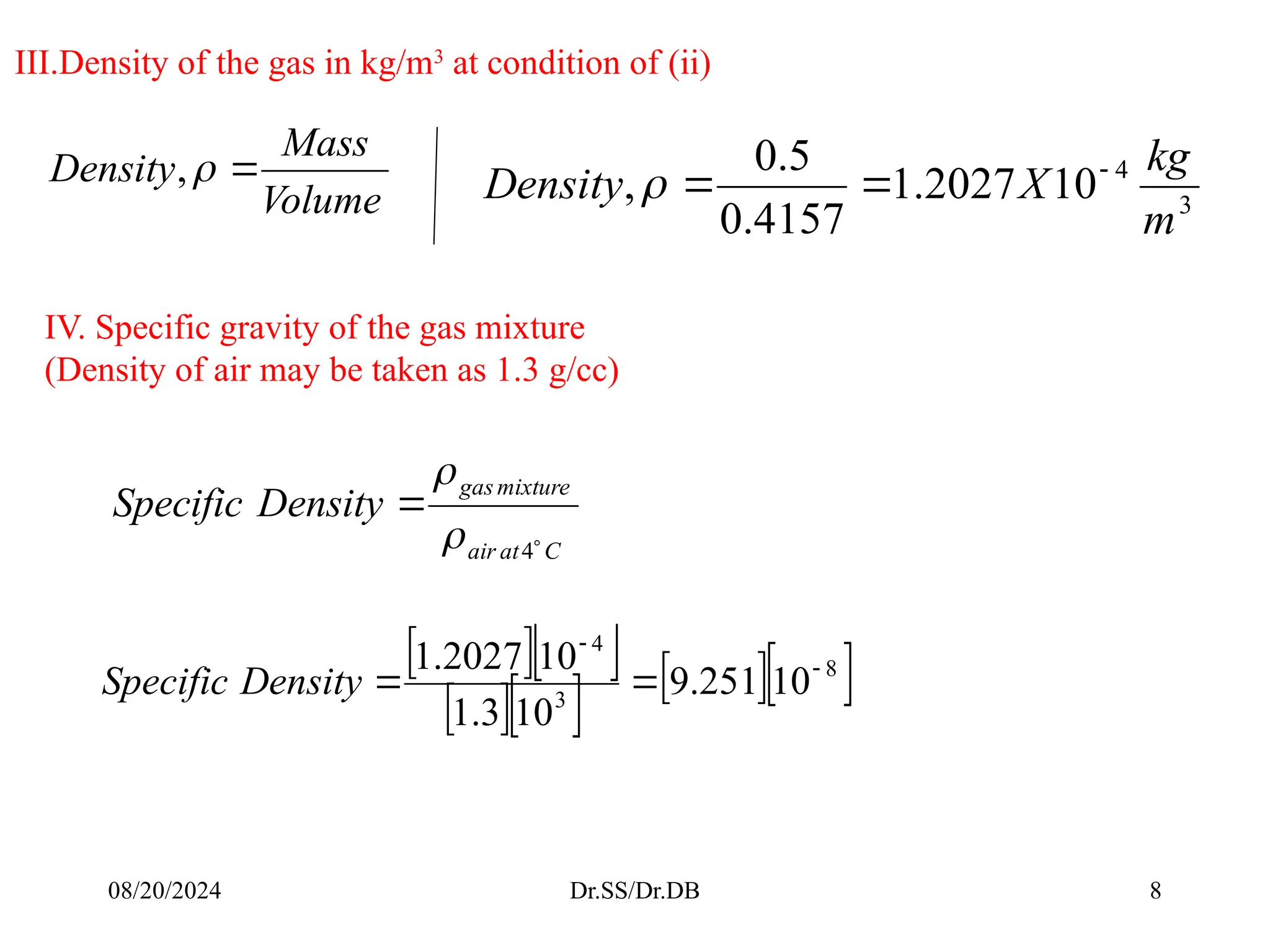 Chemical process calculation in petroleum engineering | PPTX