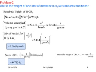 Chemical process calculation in petroleum engineering | PPTX