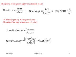 Chemical process calculation in petroleum engineering | PPTX