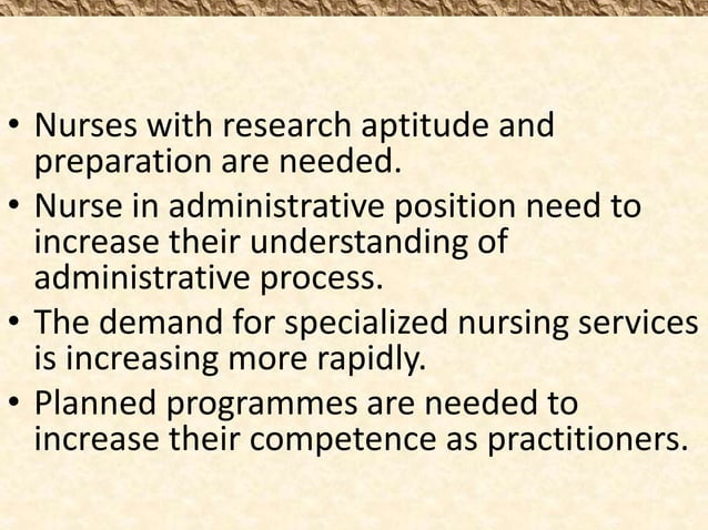 continuous professional development in nursing | PPTX | Career Advice ...