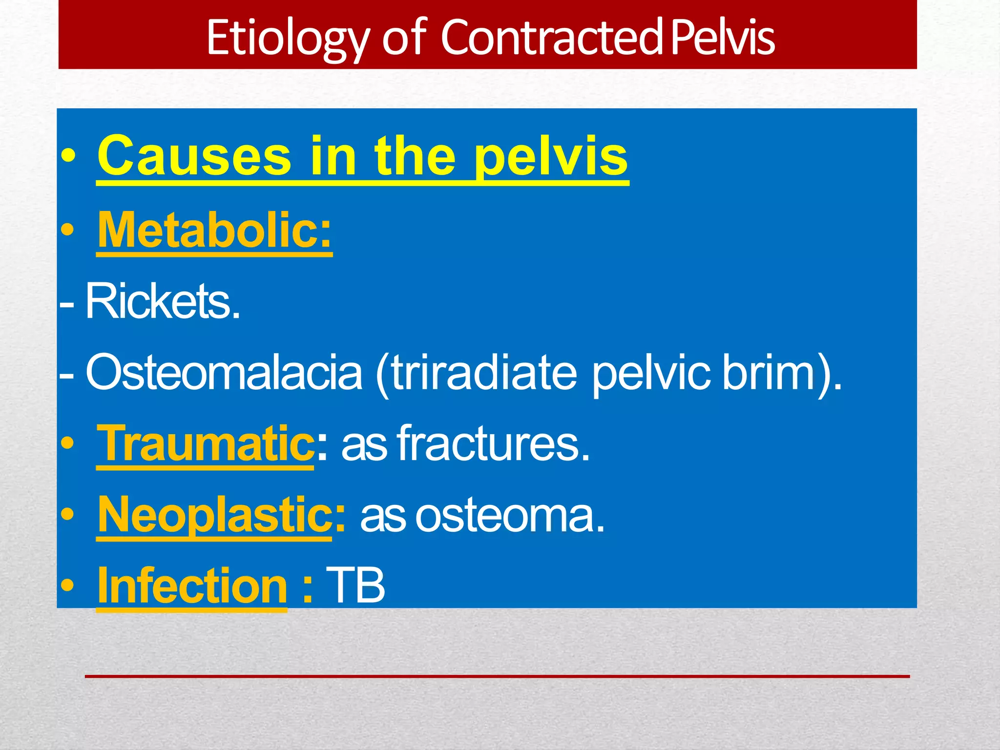 Cephalopelvic disproportion (CPD) & Contracted pelvis | PPTX