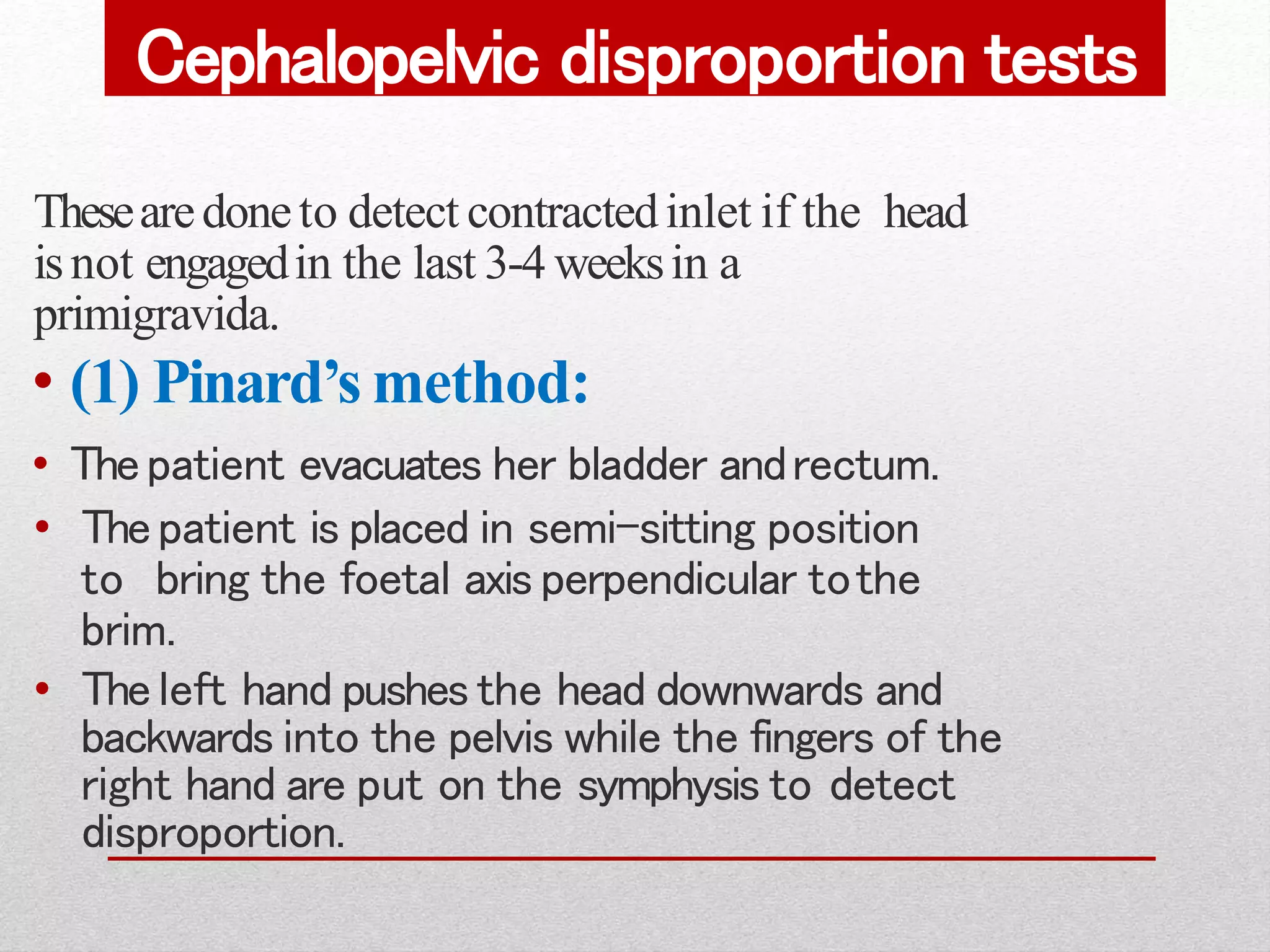 Cephalopelvic disproportion (CPD) & Contracted pelvis | PPTX