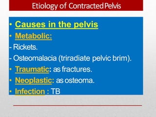 Cephalopelvic Disproportion Pathophysiology