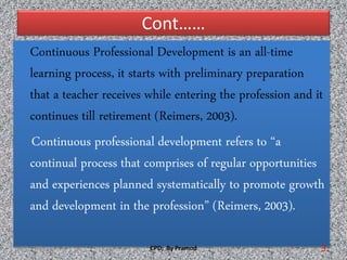 CONTINUOUS PROFESSIONAL DEVELOPMENTCPD.pptx