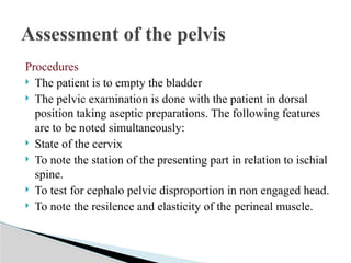Cephalo pelvic disproportion obstetrics and gynaecological nursing | PPTX