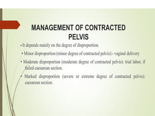 Cephalo pelvic disproportion obstetrics and gynaecological nursing | PPTX