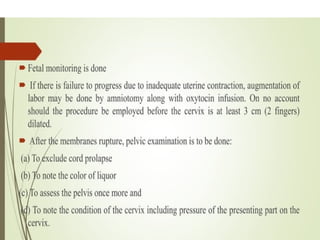 Cephalo pelvic disproportion obstetrics and gynaecological nursing | PPTX