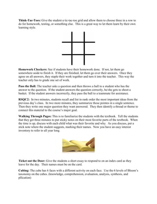 2. Differentiated Instruction Strategies | PDF