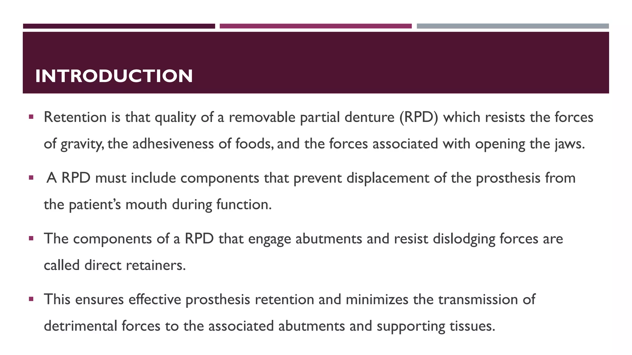 INTRODUCTION TO DIRECT RETAINERS IN CPD | PDF