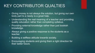 Cpd- Contributor and Personality Development | PPTX