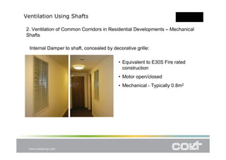 CPD Presentation: Smoke Ventilation using Shafts | PDF