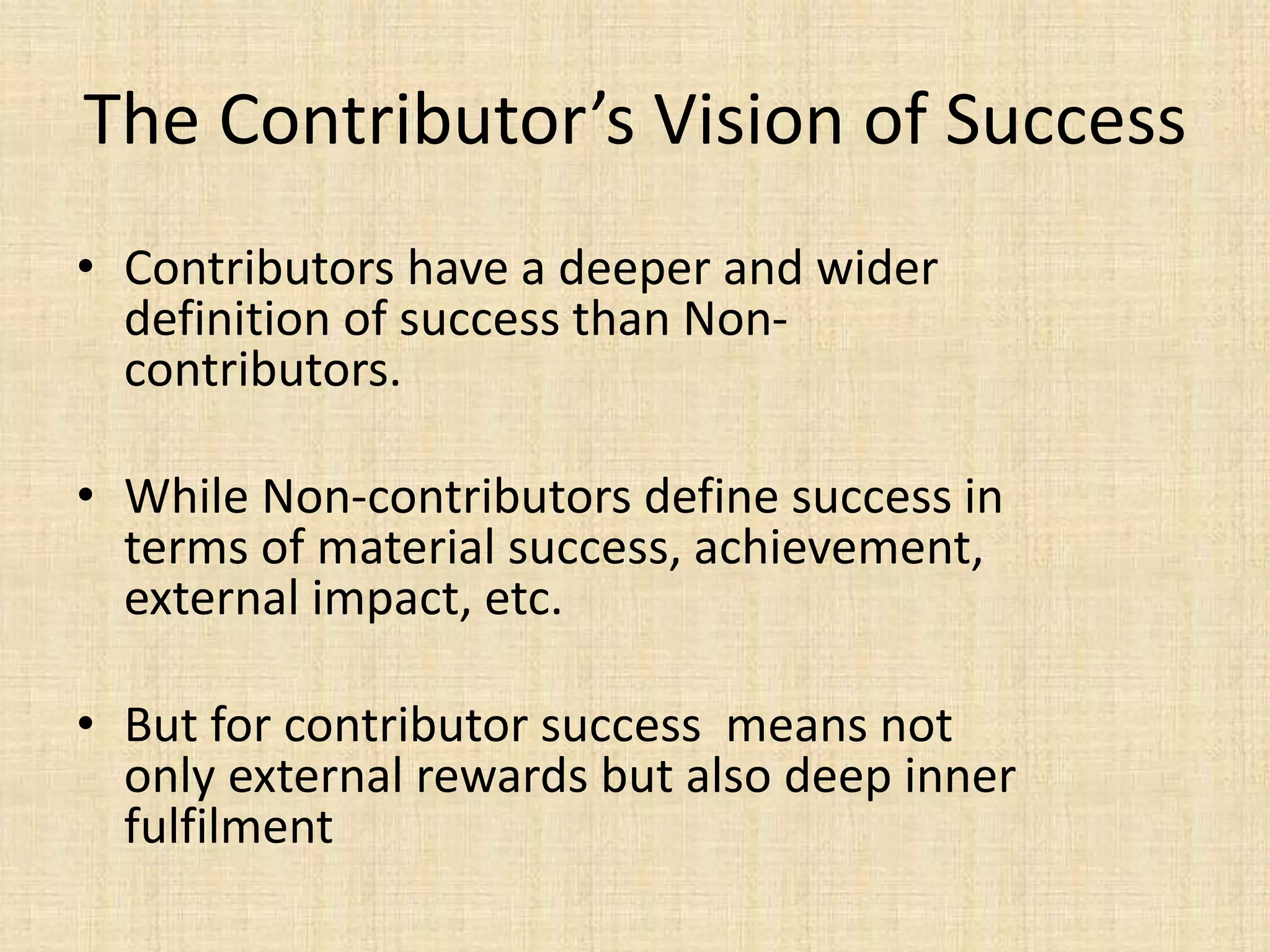 Contributor Personality Development 2990001 GTU PPT | PPTX