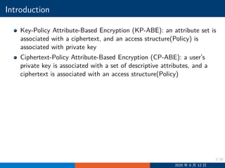 NCCU CPDA Lecture 12 Attribute Based Encryption | PDF | Programming Languages | Computing